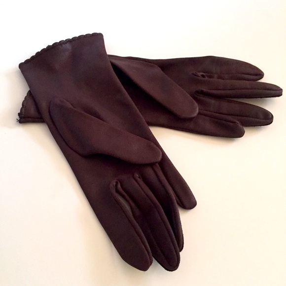 Vintage | Accessories | Vintage Brown Faux Leather Classic Party Preppy ...